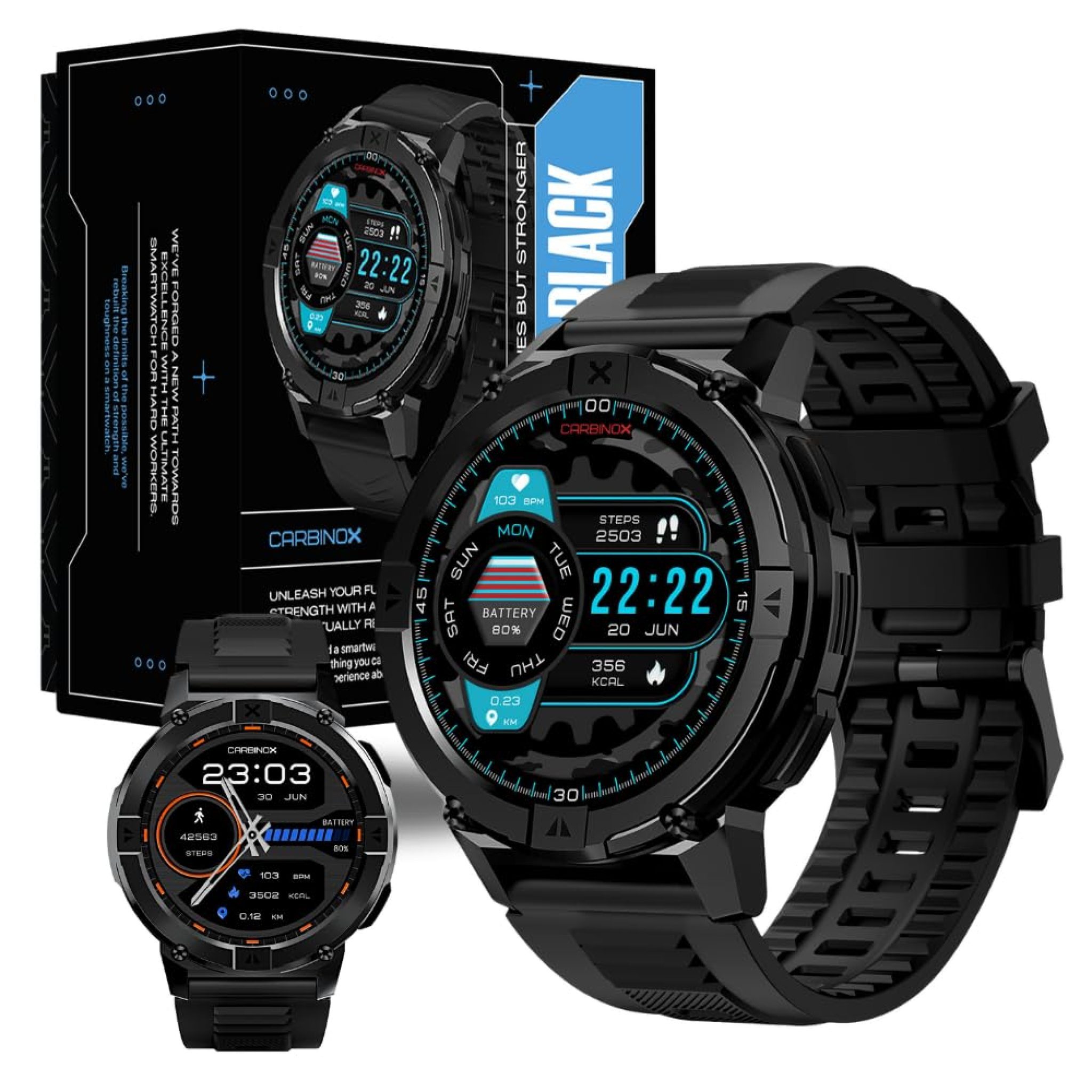 Carbonox Smart Watch Your Fitness Companion - InnovativeElectro | Best ...