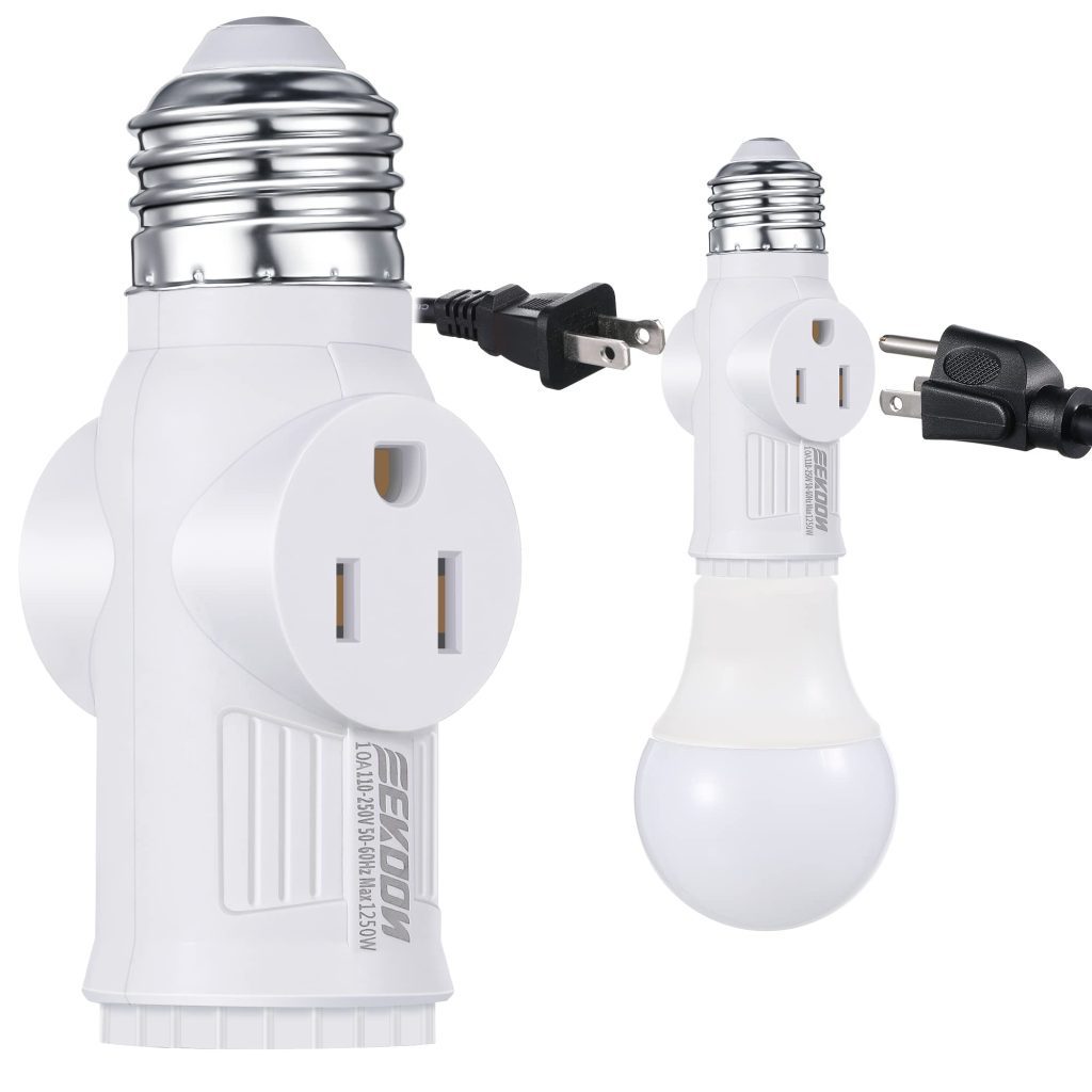 How to Use Light Socket Plug Adapter Bright Tips - InnovativeElectro ...